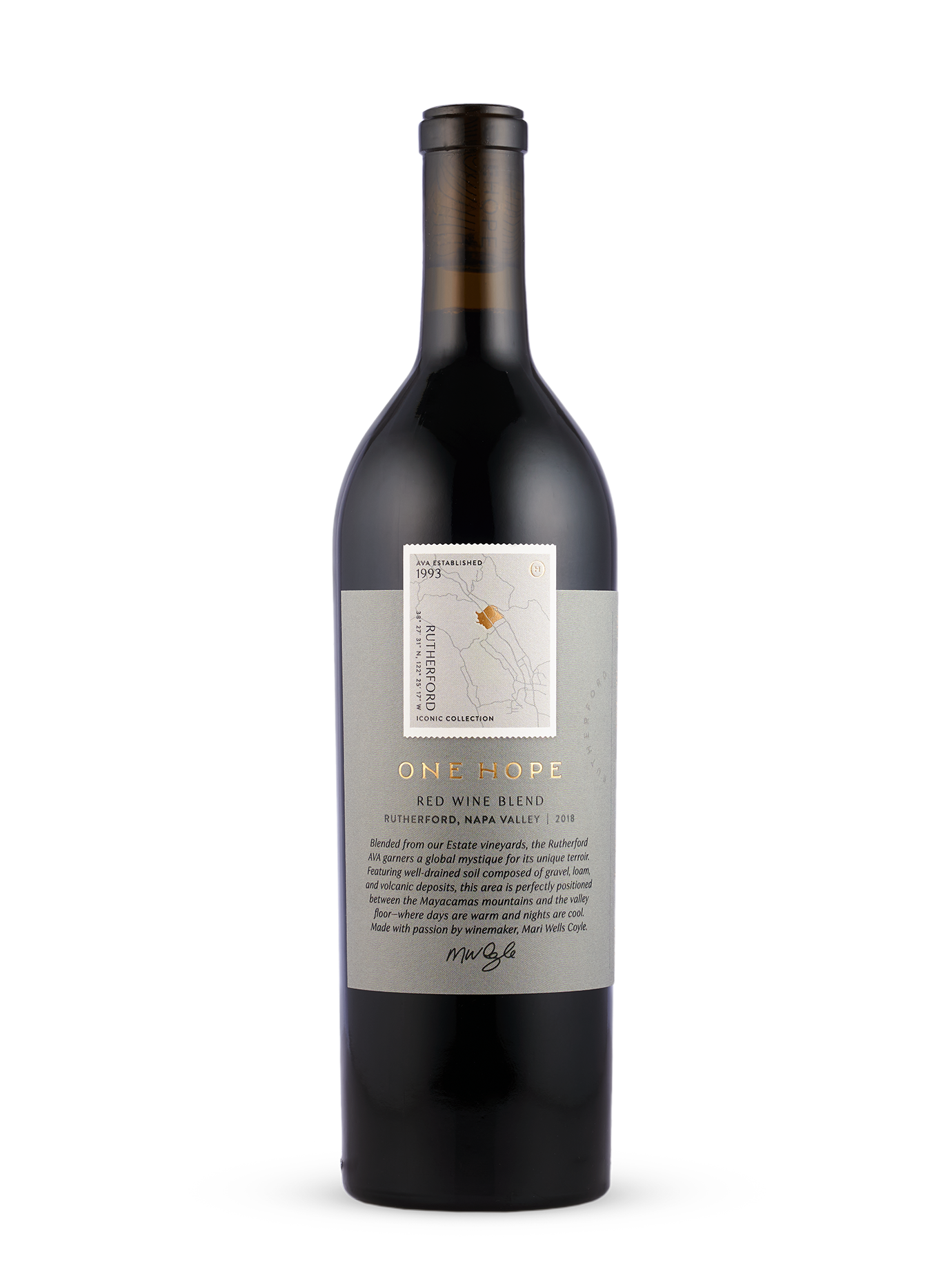 Iconic Red Blend 2018 – ONEHOPE Wine